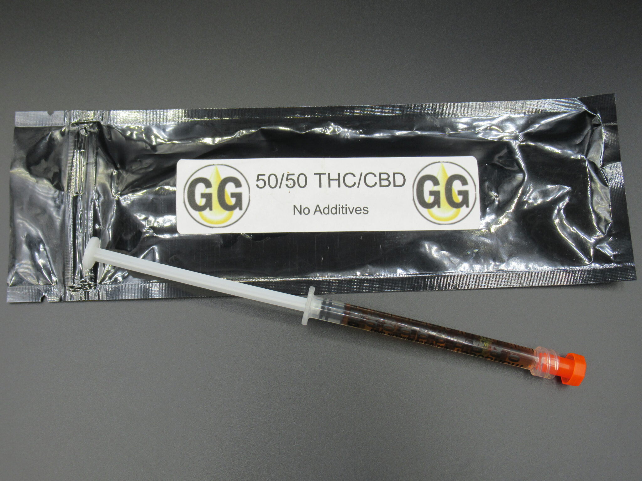 THC&CBD oil 1ml - Goo Goodness Solventless extract - BudBuddy
